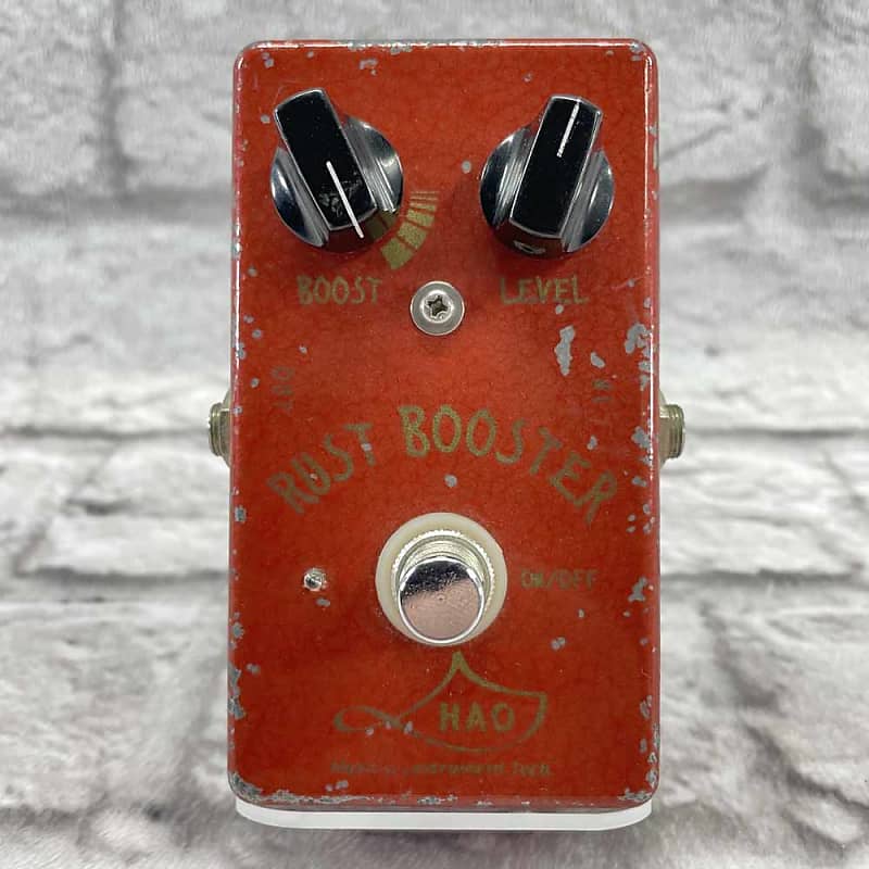 Used: Hao Rust Booster Pedal (Red) | Reverb