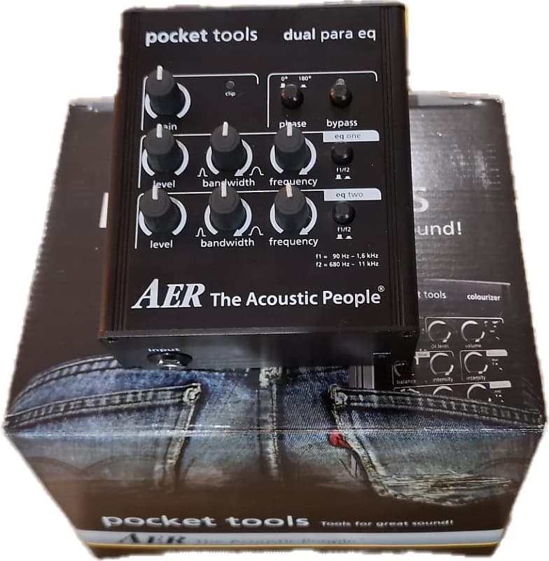 AER Pocket Tools Dual Para EQ 2021 - Acoustic DI | Reverb