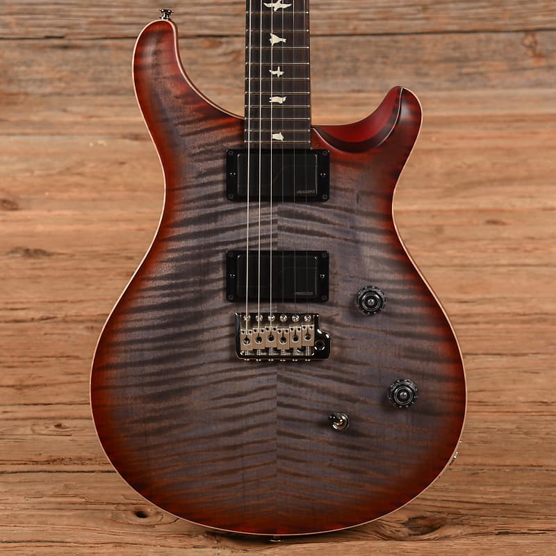 PRS Limited Edition CE 24 Satin Nitro Faded Grey Black Cherry | Reverb