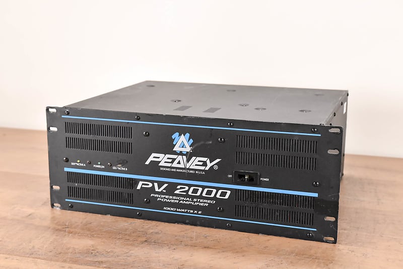 Peavey PV 2000 Two-Channel Power Amplifier (church owned) | Reverb