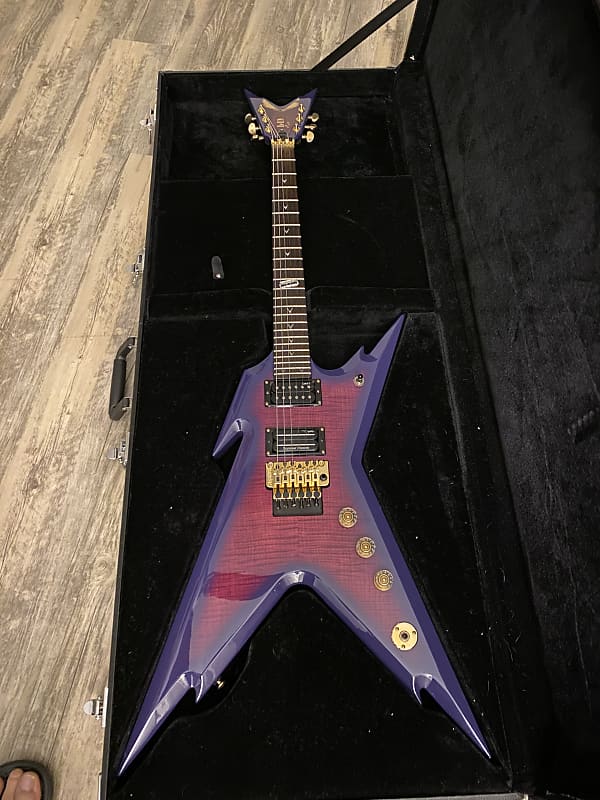 Dean Blacktooth Razorback Limited Custom Run 2012 Royal | Reverb