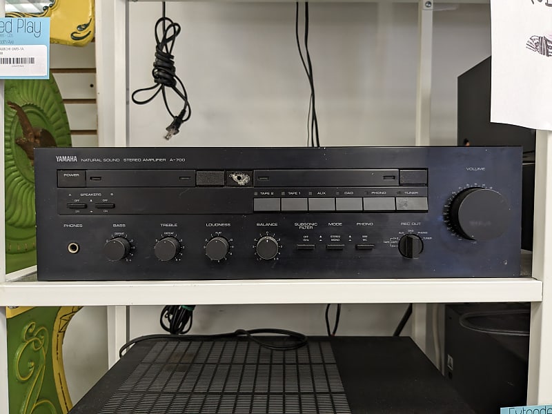 Yamaha A-700 Receiver - Black | Reverb