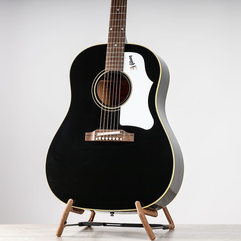 Gibson J-45 60s Original, Adj Saddle, Ebony | Demo | Reverb