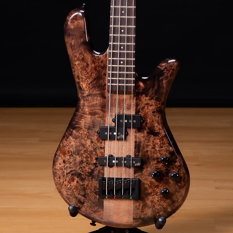 Spector NS Ethos 4 Bass Guitar - Super Faded Black Gloss SN | Reverb