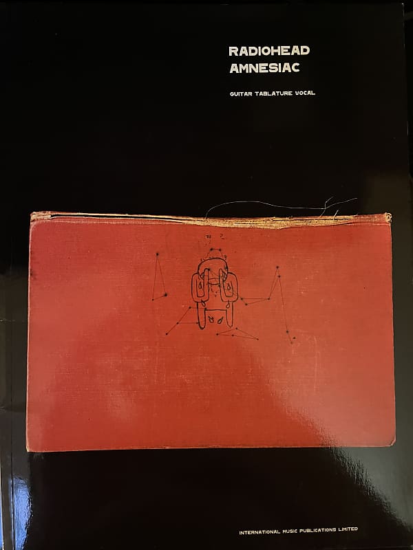 Radiohead - Amnesiac - Guitar Tab / Tablature Book | Reverb