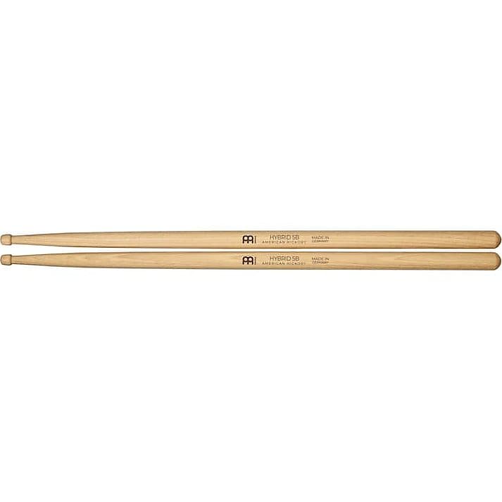 Meinl SB107 Hybrid 5B Wood Tip Drum Sticks | Reverb