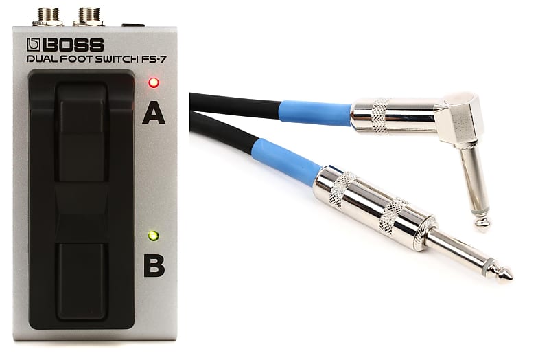Boss FS-7 Dual Foot Switch Bundle with Pro Co EGL-20 | Reverb