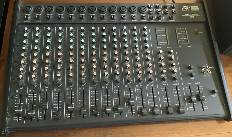 Peavey 2000 Unity Series - 12 channel mixing board | Reverb