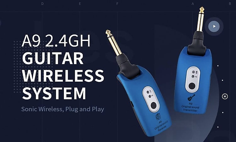 A9 Guitar/Bass Wireless System “Blue” | Reverb
