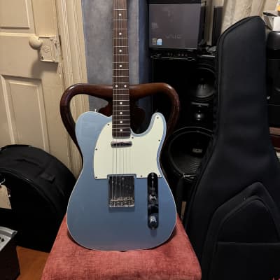 Fender Classic 60s telecaster custom - Ice blue metallic | Reverb
