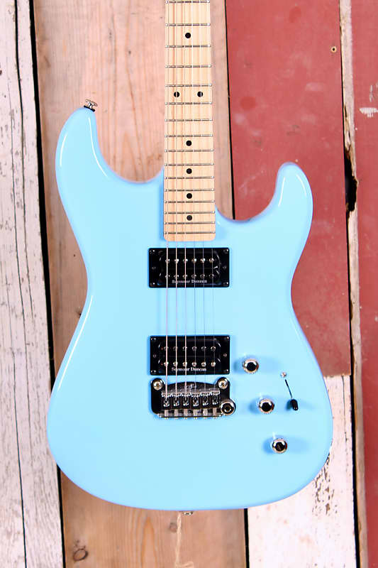 G&L Fullerton Deluxe Legacy HH RMC Himalayan Blue | Reverb