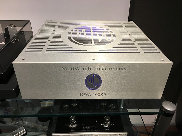ModWright Instruments KWA-100SE Power Amplifier w/ Box 120WPC | Reverb