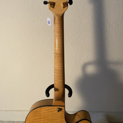 LEFT HANDED 2005 Hofner Jazzica Custom - Natural | Reverb