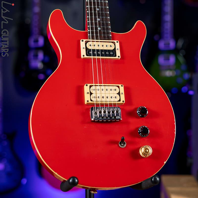1981 Hamer Sunburst Opaque Red | Reverb