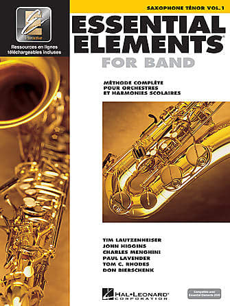 Essential Elements for Band avec EEi Vol. 1 - Saxophone Ténor | Reverb