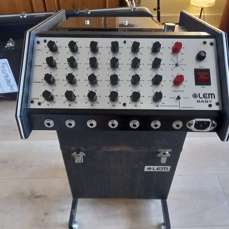 Vintage LEM Baby Tape Echo Powered Mixer 1970s - Analog | Reverb UK