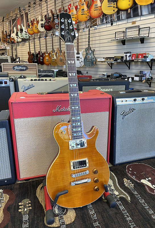 Hamer USA Monaco Elite Singlecut Flamed Honeyburst | Reverb