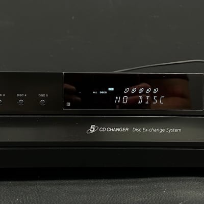 Sony CDP-CE500 5-Disc CD Changer - Black w/ Remote | Reverb