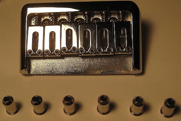Chrome Hardtail Bridge Fixed | Reverb