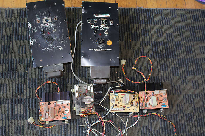 Fender Rhodes power amp 1970s | Reverb