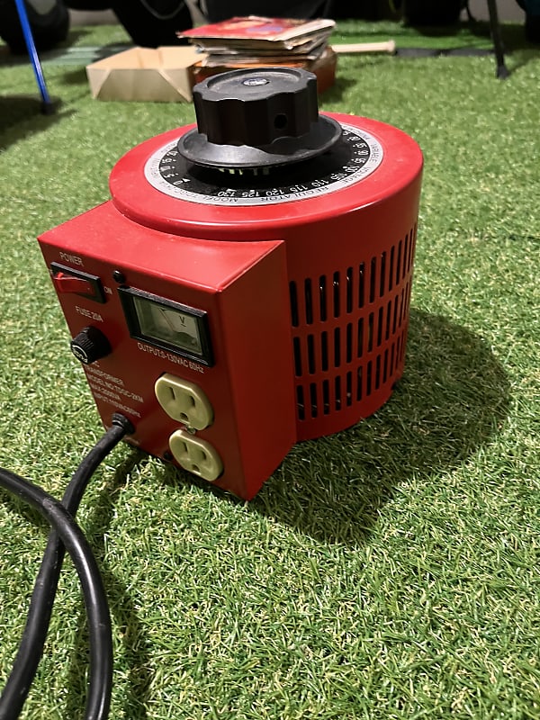 Variable Voltage Regulator Variac TDGC-2KVA 2000s - Red | Reverb