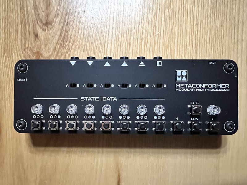 Soma Laboratory Metaconformer Modular Midi Processor - Black | Reverb