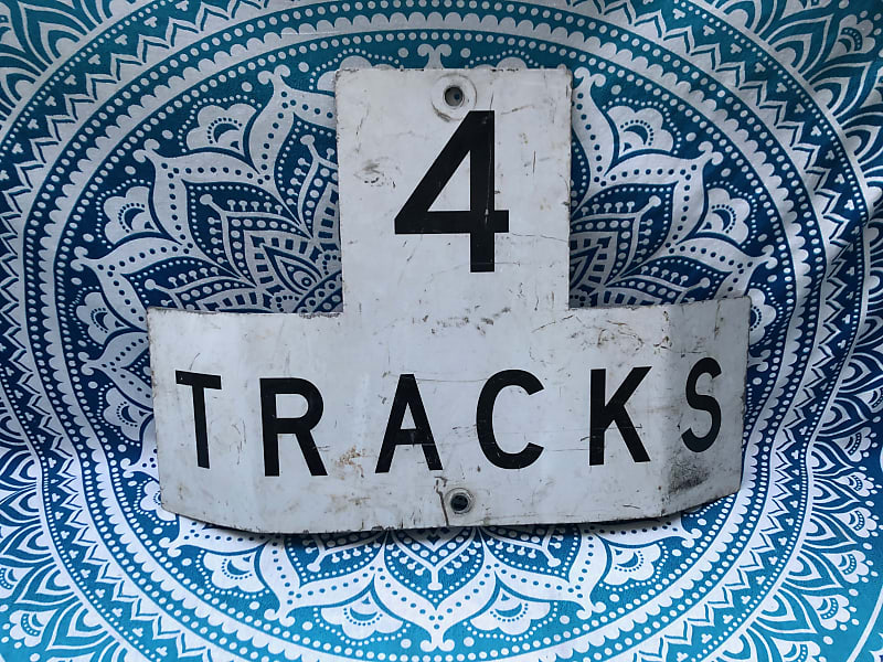 Studio Sign Memorabilia 4 Tracks -kinda like Link Wray’s 3 | Reverb