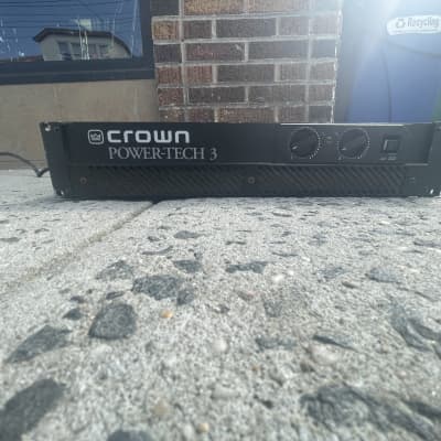 Crown Power-Tech 3 Power Amplifier | Reverb