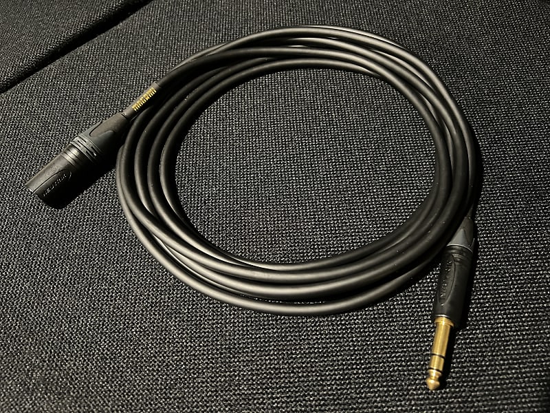 Mogami Gold TRS XLRM - 15 Balanced 1/4-inch TRS Male to XLR | Reverb