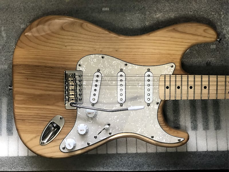 Strat Natural, Ash, Maple, mod!!! | Reverb