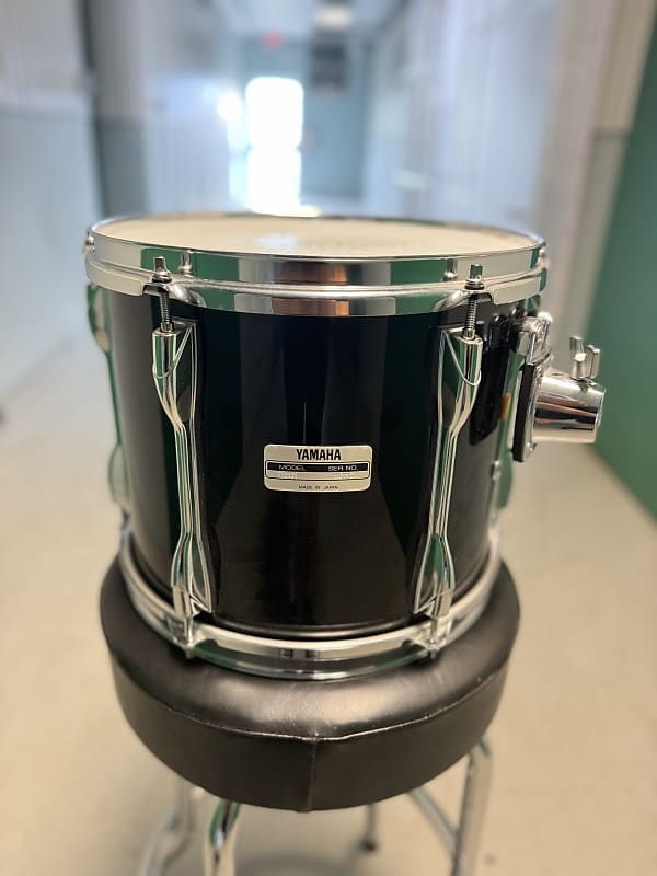 Rack Tom 12x9 Yamaha Recording Custom 2000ish - Piano black | Reverb