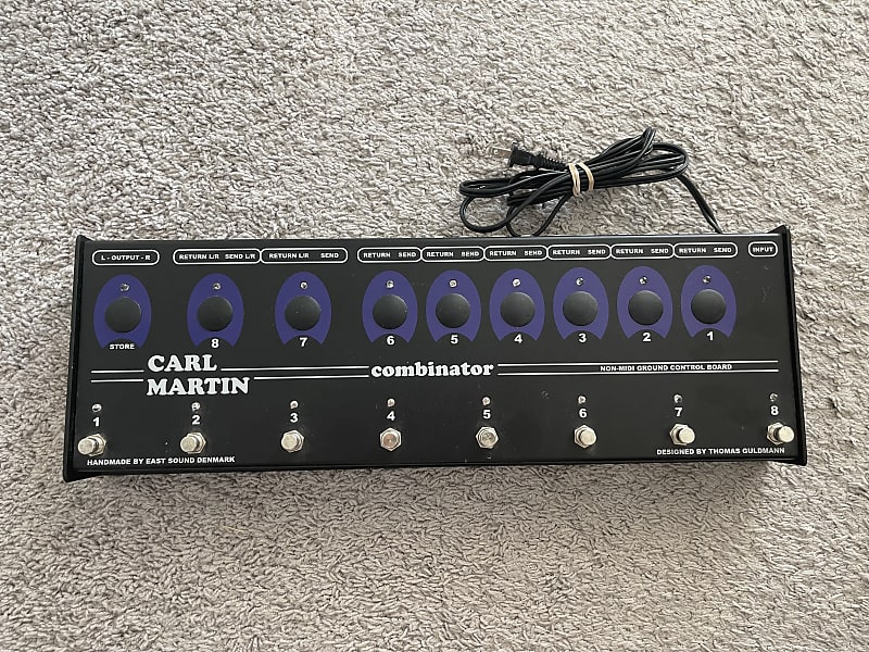 Carl Martin Combinator 2 True Bypass 8 Channel | Reverb Australia