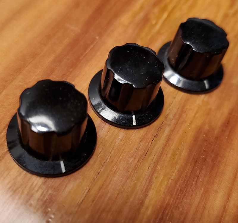 Daka Ware Set Screw Knobs Set of 3, Made in USA | Reverb
