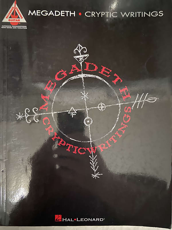 Megadeth - Cryptic Writings - Guitar Tab / Tablature Book | Reverb