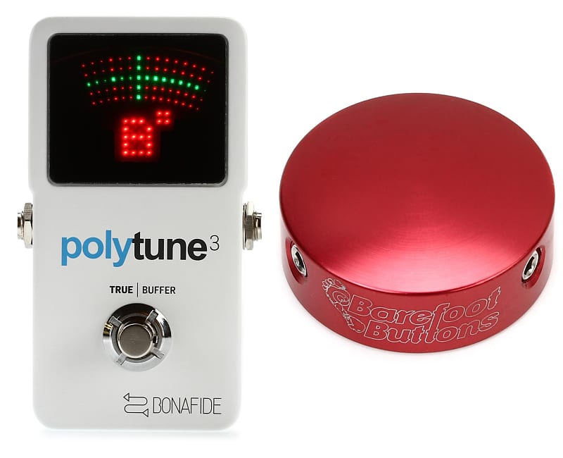 TC Electronic PolyTune 3 Polyphonic LED Guitar Tuner Pedal | Reverb