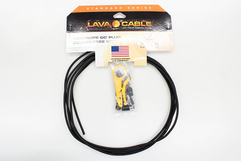 【new】LAVA CABLE / DC PL SOLDER-FREE KIT 10FT CBL 10 DC PL | Reverb