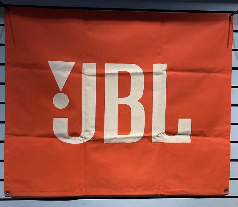 JBL Pro Sound Dealer Banner Sign Display Speakers | Reverb