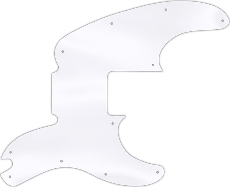 WD Custom Pickguard For Fender Telecaster Bass #45 Clear | Reverb