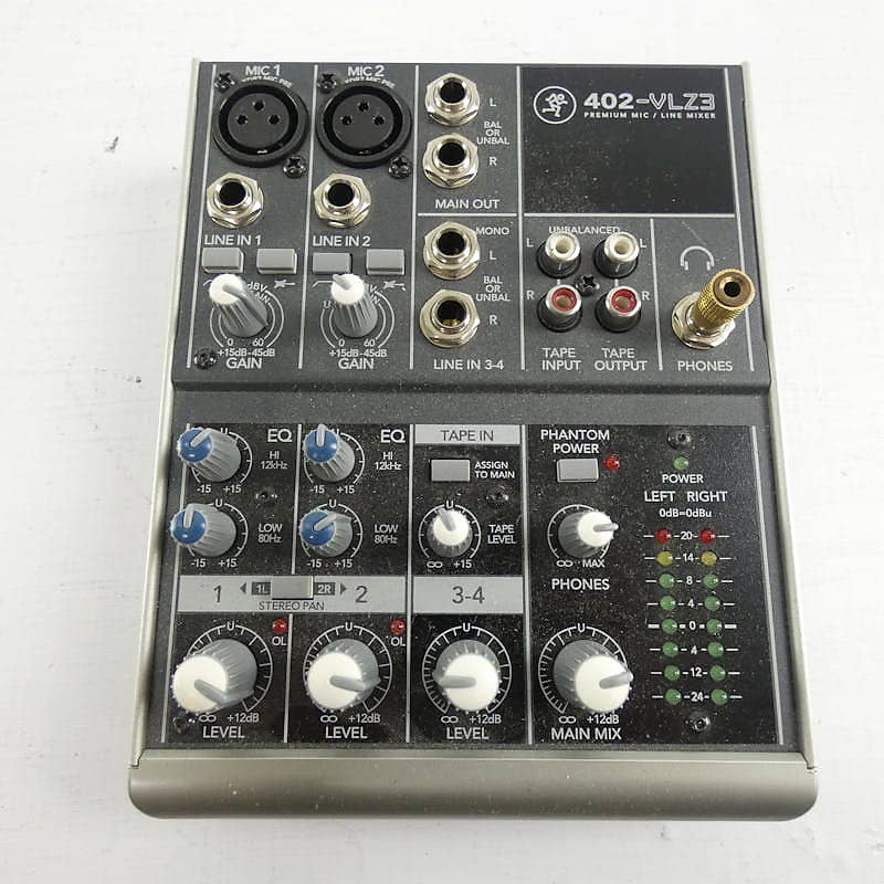 Used Mackie 402-VLZ3 MIXER WITH BOX Mixers | Reverb