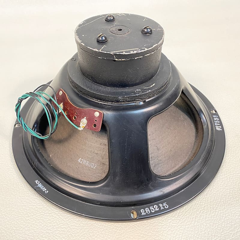 Rola 12" 8 Ohm Vintage Alnico Guitar Speaker P12N 1962 | Reverb