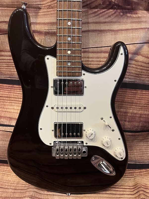 Gene Baker Super Strat B3 Metal XS Gloss Wine Red | Reverb