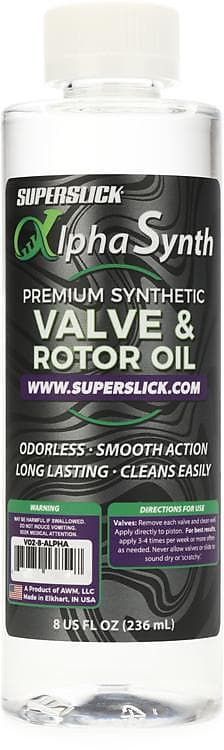 Superslick AlphaSynth Valve and Rotor Oil - 8 oz. | Reverb