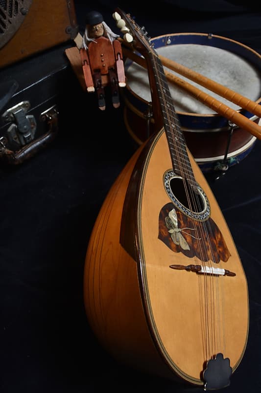 Marca Aquila (FAVILLA) Napolitain mandolin from end of XIX° | Reverb