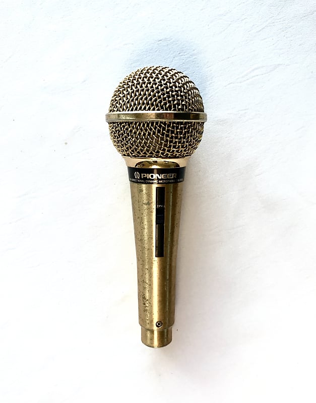 Vintage 1970’s Pioneer DM700G Dynamic Microphone- Tested and | Reverb