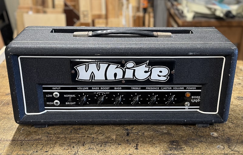Vintage 1976 White Amps OD-100 watt head - Tour Range, Matamp | Reverb