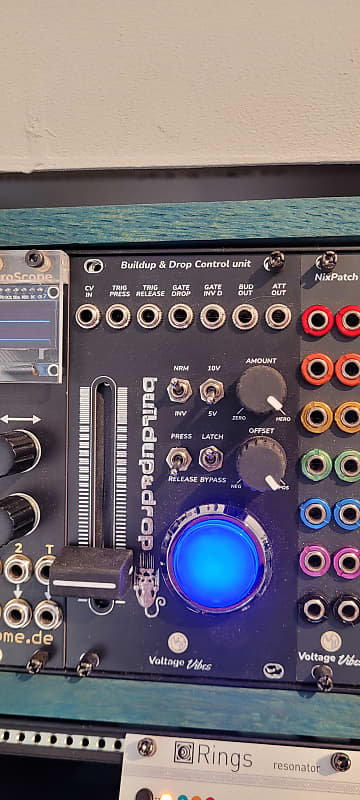 Voltage Vibes Build up & drop eurorack module 2022 - Black | Reverb