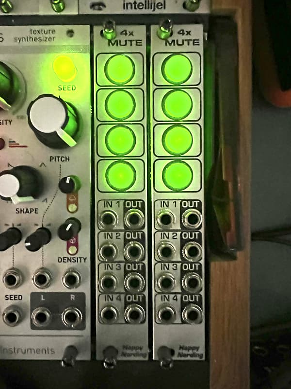 Happy Nerding 4x Mute 2022 - Silver | Reverb