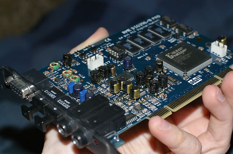 RME DIGI 96/8 PAD sound card with Black Gate capacitors | Reverb