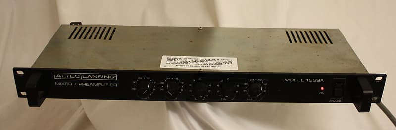 Altec Lansing Model 1689A Mixer Preamplifier | Reverb