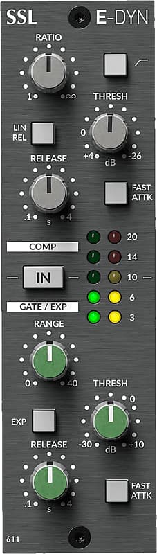 SSL E-DYNAMICS-500 - Module de compression gate/exp format | Reverb
